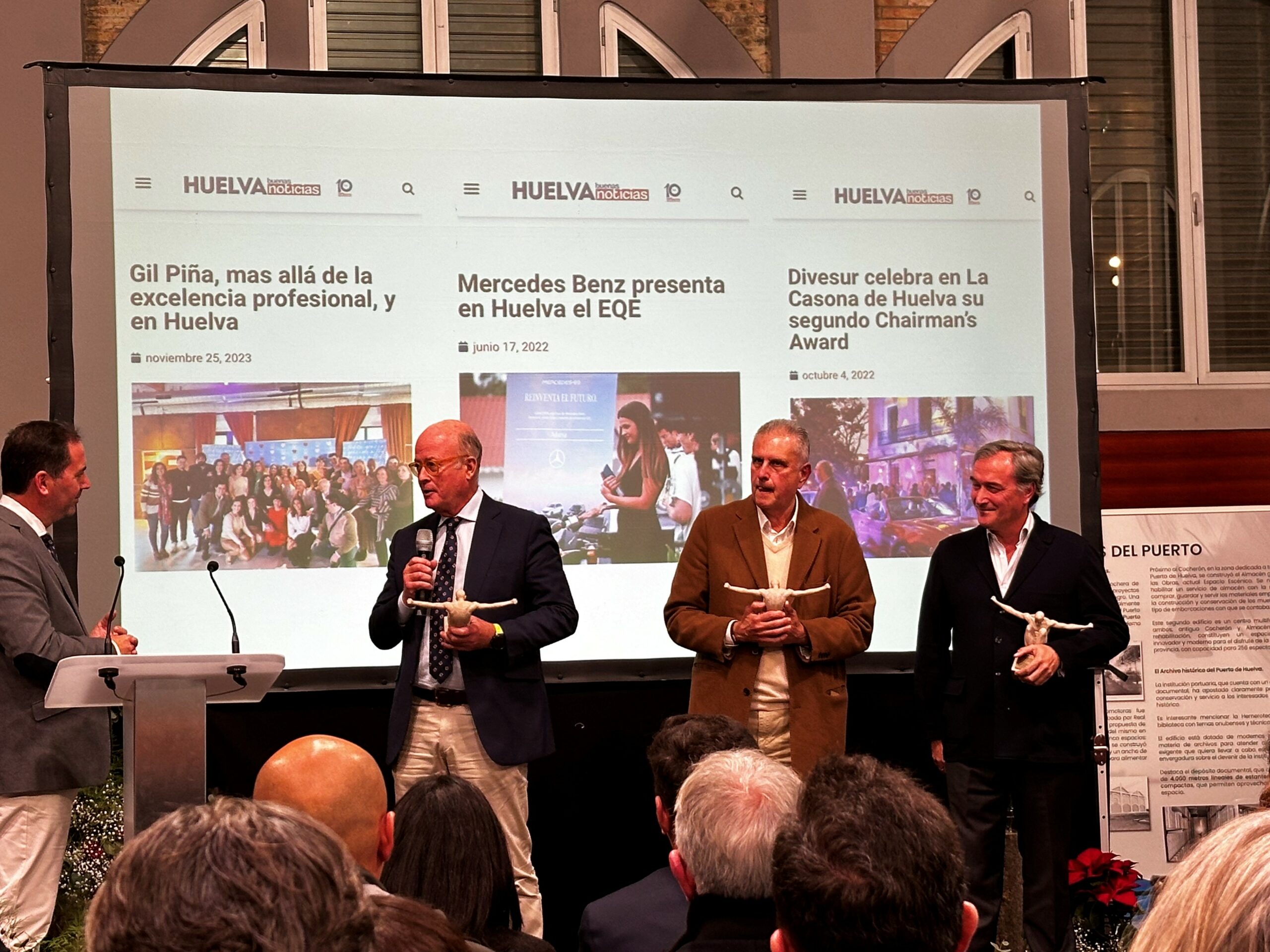 Reconocimiento a Grupo Conquero, en la gala de los 10 años del ...